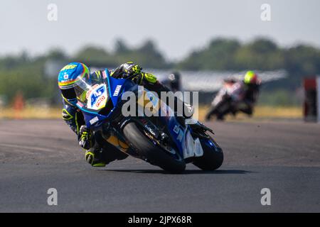 Scott Swann 45 British Super Bikes GP2 Thruxton 2022 Stock Photo - Alamy