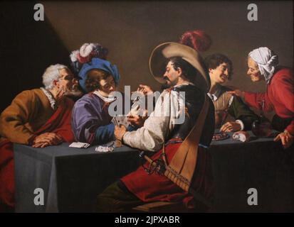 Theodoor Rombouts Kaartspelers Stock Photo - Alamy