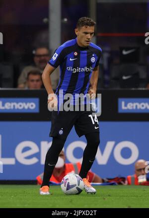 Milan, Italy. 20th Aug, 2022. Andre Onana of FC Internazionale warms up ...