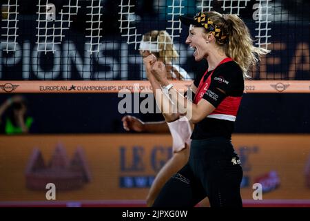 MUNICH, GERMANY - AUGUST 20: Nina Brunner of Switzerland, Tanja ...
