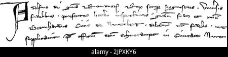 Theory and Practice of Handwriting-132-Fig 49-1512 Stock Photo - Alamy