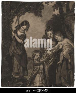 The Penn Family (Louisa Hannah Penn; John Penn; Juliana Baker (née Penn ...