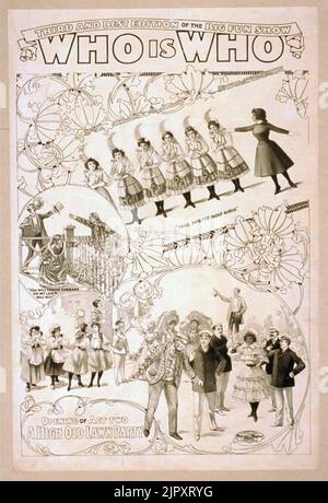 Third and best edition of the big fun show, Who is who Stock Photo - Alamy