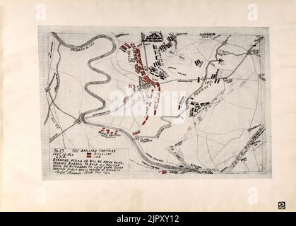 Thirty pen and ink maps of the Maryland Campaign, 1862 - drawn from ...