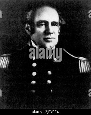 Thomas ap Catesby Jones 1842 Stock Photo - Alamy