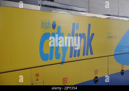 Irish citylink bus Stock Photo - Alamy