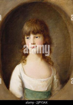 Thomas Gainsborough (1727-88) - Princess Elizabeth (1770-1840 Stock ...