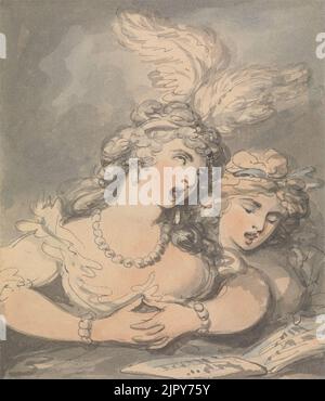 Thomas Rowlandson The Opera Singers Stock Photo - Alamy