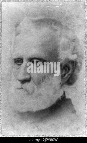 This head portrait of Thomas Turner Fauntleroy (1795-1883) shows him ...