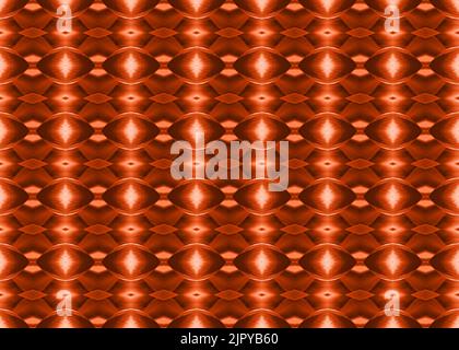 Seamless repeat pattern of monotone orange shapes Stock Photo - Alamy