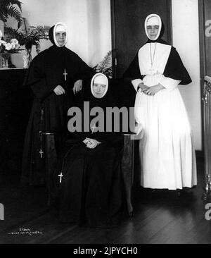 Three nuns at Providence Hospital, Seattle Stock Photo - Alamy