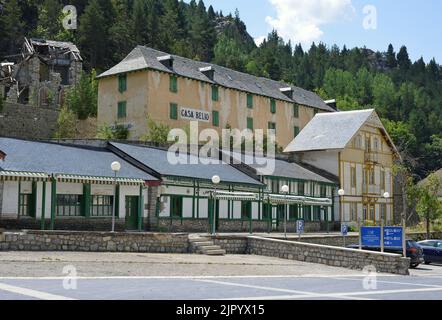 Panticosa spa located in the province of Huesca, Aragon, Spain Stock ...