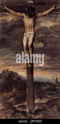 Titian - Crucifixion Stock Photo - Alamy