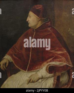 Titian Sixtus IV Uffizi Stock Photo - Alamy