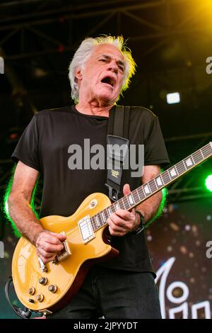 Bill Henderson Lead singer of the band Chilliwack performs at the ...