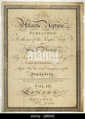 Title page to volume III Stock Photo - Alamy