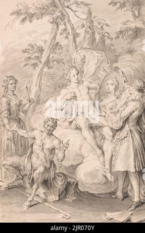 Toast frontispiece Gravelot Stock Photo - Alamy