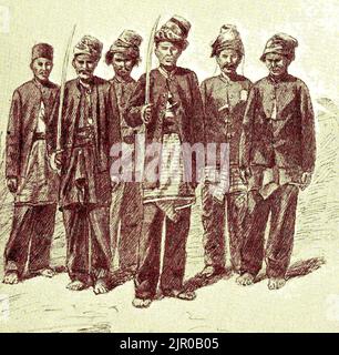 'Toekoe Oemar en zijn volgelingen' translates to 'Toekoe Oemar and his ...