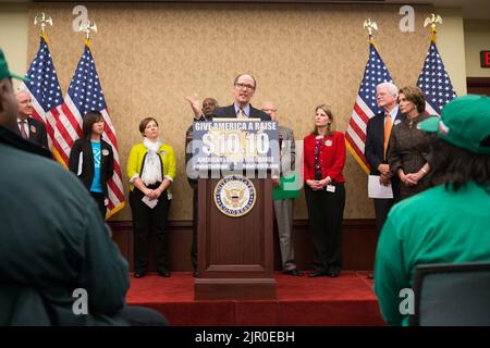 Gina Schaefer, Ruben Jones, Thomas Perez and Liz Shuler, 2014 Stock ...