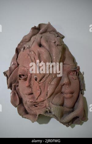 The head part of a sculptor on a white board Stock Photo - Alamy