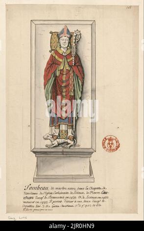 Tombeau de Pierre Cauchon (original Stock Photo - Alamy