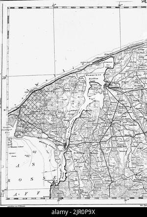 Tophographischen Special Karte von Reymann - 28 Cammin in Pommern 2 ...