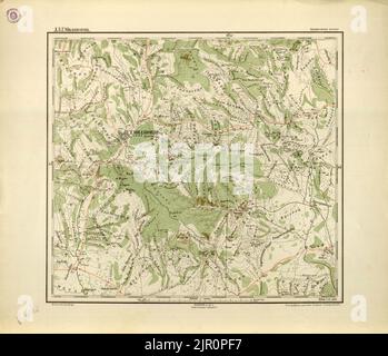 Topo karta generalstab GM is a reference to a topographic map produced ...