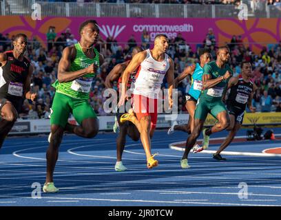 Udodi Chudi Onwuzurike, Adam Gemili and Dan Kiviasi Asamba competing in ...