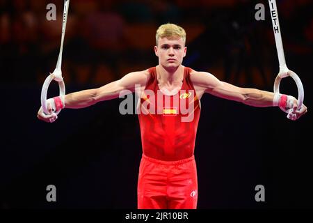 Mir Nicolau of Spain in action during Final of Artistic Gymnastic of ...