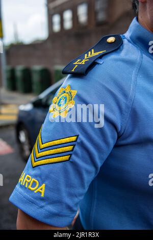 Garda uniform new, Limerick, Ireland, 20, August, 2022 Stock Photo - Alamy