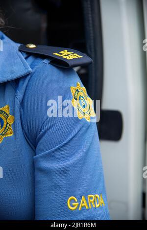 Garda uniform new, Limerick, Ireland, 20, August, 2022 Stock Photo - Alamy