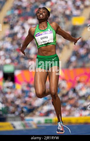 Ruth USORO of Nigeria in the Women's Long Jump - Final at the ...