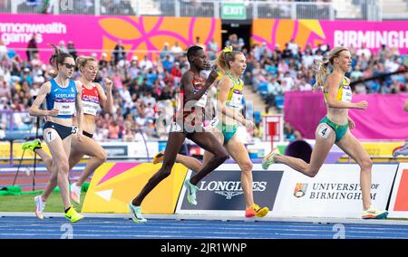 Abbey Caldwell of Australia competing in the women’s 1500m final at the ...