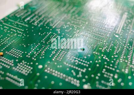 Old computer chips that are out of order. Not working microshops Stock ...