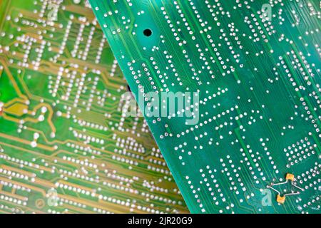 Old computer chips that are out of order. Not working microshops Stock ...