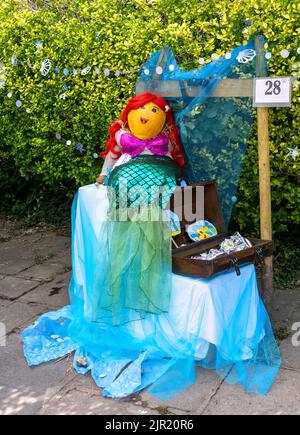 Flamstead scarecrow festival 2022, Flamstead, Herts - Ariel The Little ...