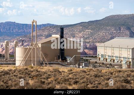 A compressor station for a high-pressure cross-country natural gas ...