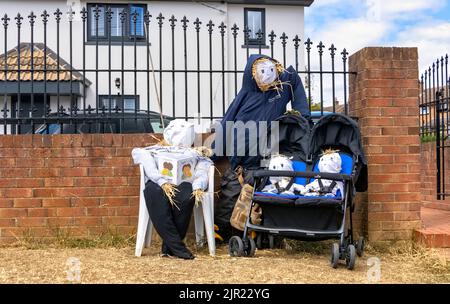 Flamstead scarecrow festival 2022, Flamstead, Herts - Ariel The Little ...