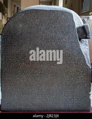 Cairo, Egypt, Africa Stele of Prince Antef at the Egyptian Museum ...