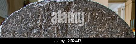 Cairo, Egypt, Africa Stele of Prince Antef at the Egyptian Museum ...