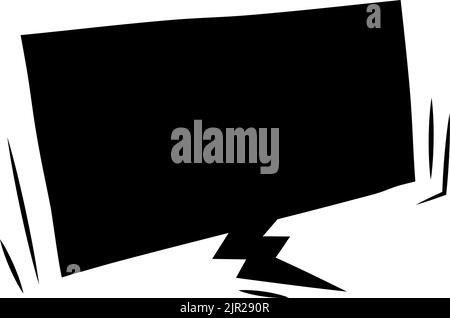 Square American comic-style balloons with copy space Stock Vector Image ...