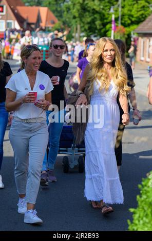 Amelinghausen, Germany. 21st Aug, 2022. 23-year-old Franziska Röhrs ...