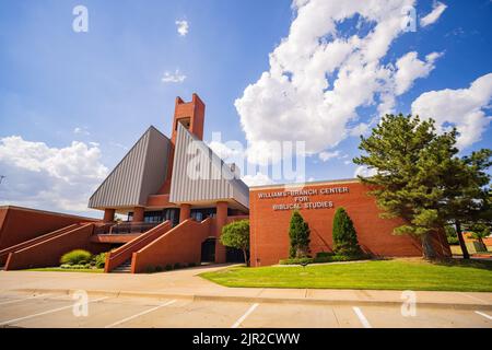 Sunny view of the Williams Branch Center for Biblical Studies building ...