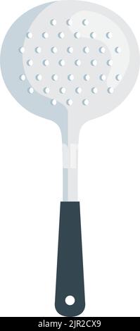 Spoon for fries utensil Stock Vector Image & Art - Alamy