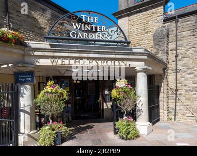 UK, England, Yorkshire, Harrogate, Wetherspoons original Winter Gardens ...