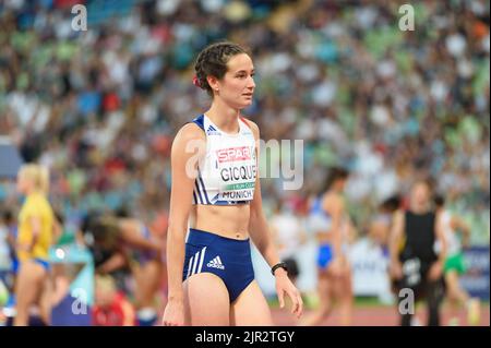 Solene Gicquel (France). High Jump women. European Championships Munich ...