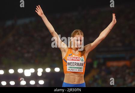 Britt Weerman (Netherlands). High Jump women. European Championships ...