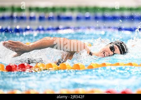 Australia. 21st Aug, 2022. Tylor Mathieu of the United States Swimming ...