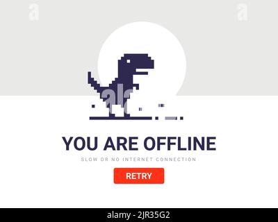 Pixel art of dinosaur and cactus icon isolated on white background ...