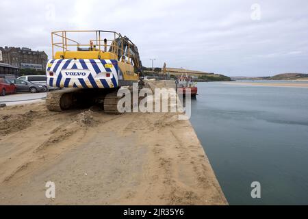Padstow Cornwall England 08 20 2022 Harbour docks Stock Photo - Alamy